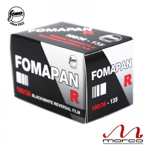 Foma Fomapan R 100 Reversal Black & White Film - Morco Limited